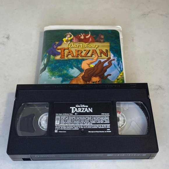Media | Tarzan Vhs Tape Home Movie | Poshmark